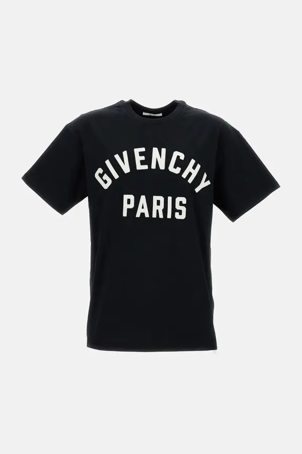 Givenchy Cotton Logo T-shirt - Black