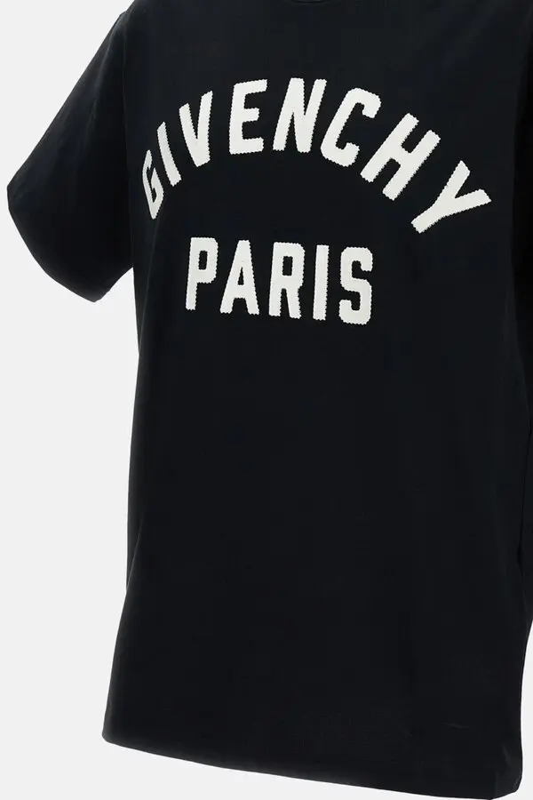 Givenchy Cotton Logo T-shirt - Black