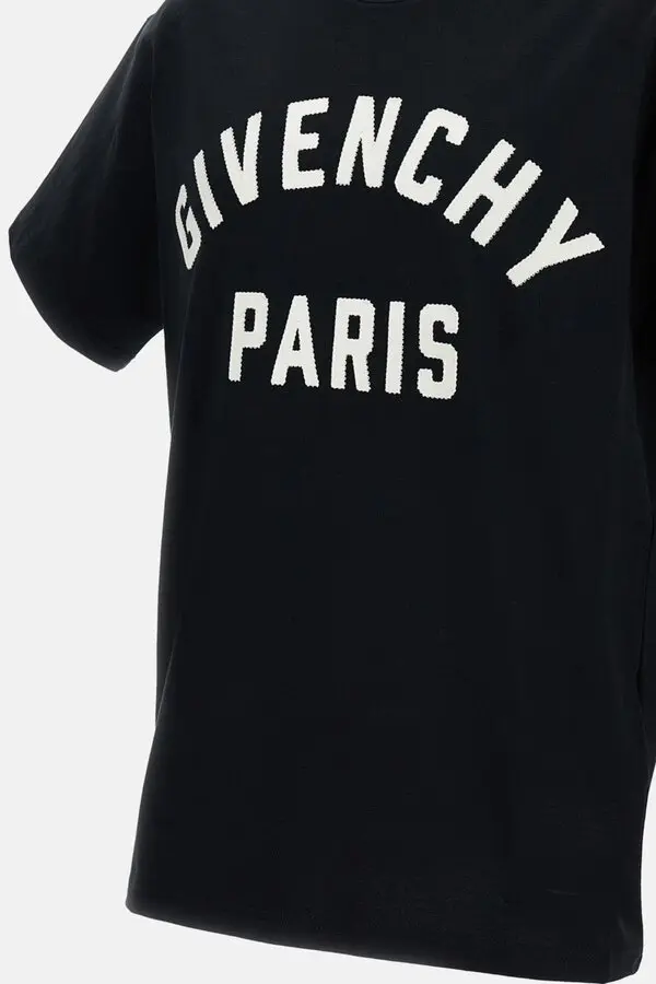 Givenchy Maglietta Logo In Cotone