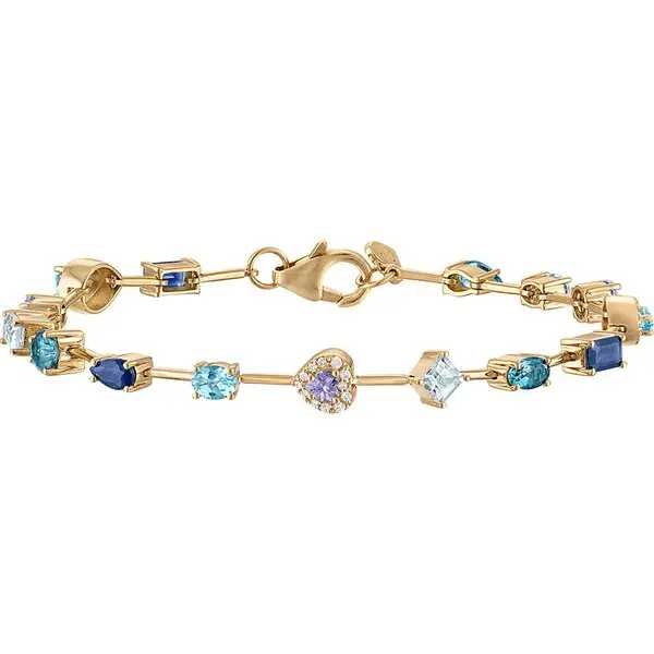 EDEN PRESLEY Mini Rock Candy Bracelet - Blue
