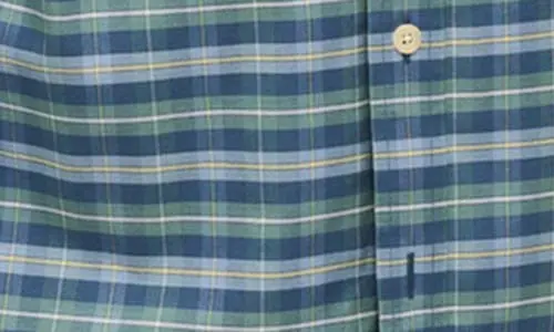 Brooks Brothers Plaid Regular Fit Stretch Button Down Shirt