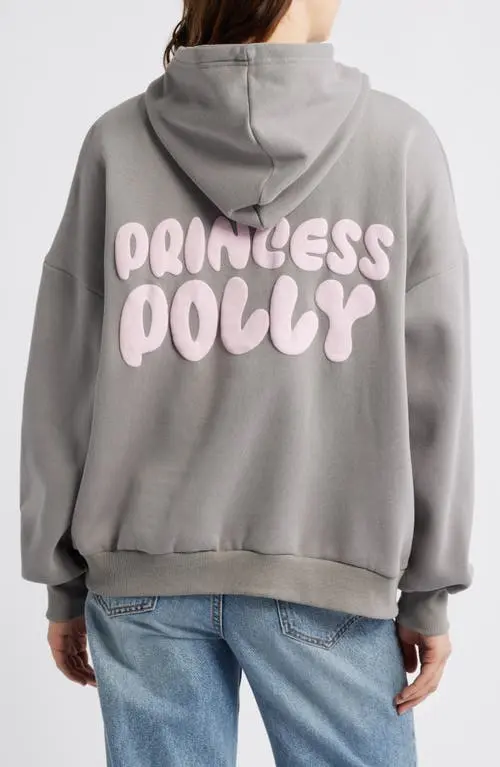 Princess Polly Graphic Print Logo Hoodie