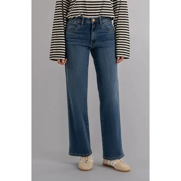 Kut From The Kloth Jodi High-waist Straight-leg Jeans - Amusement
