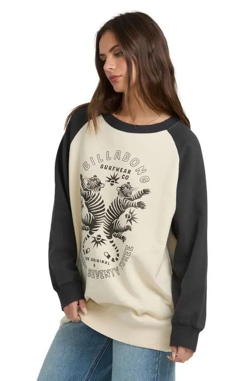 BILLABONG Emmers Raglan Sleeve Sweatshirt