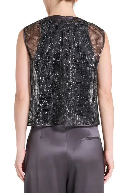 TWP Sequin Sleeveless Tank