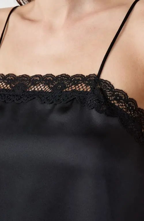 ETAM Attitude Lace Trim Satin Camisole
