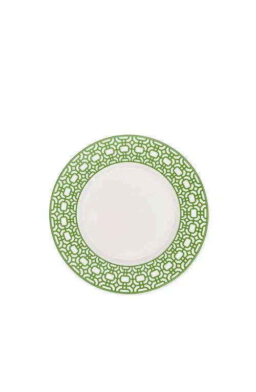 CASKATA Newport Verde Garden Gate Salad Plateporcelainset 4 - Green