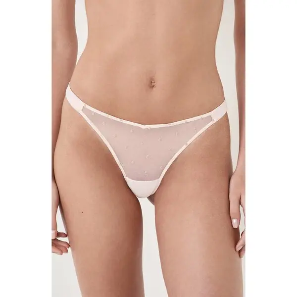 ETAM Divine Brazilian Cut Thong - Rose Poudre