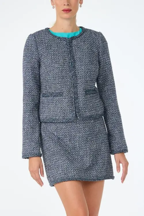 Trina Turk Kiui Tweed Blazer
