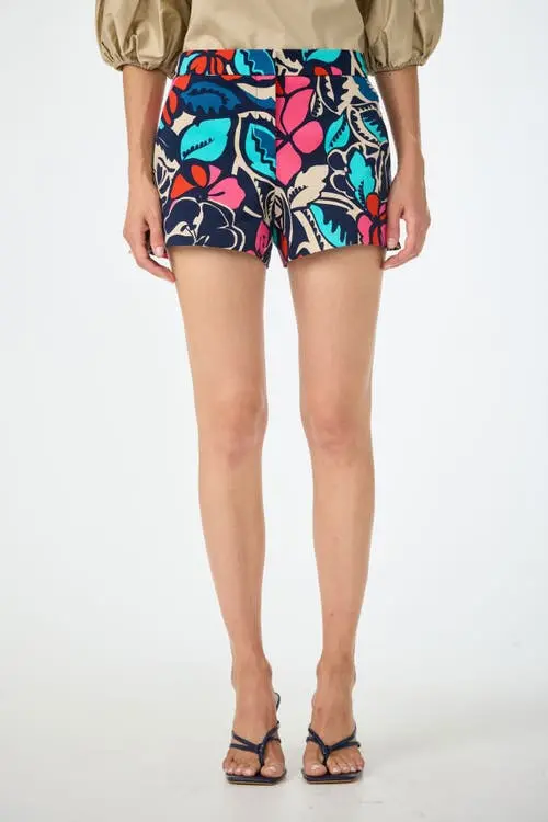 Trina Turk Floral Print Corbin Short