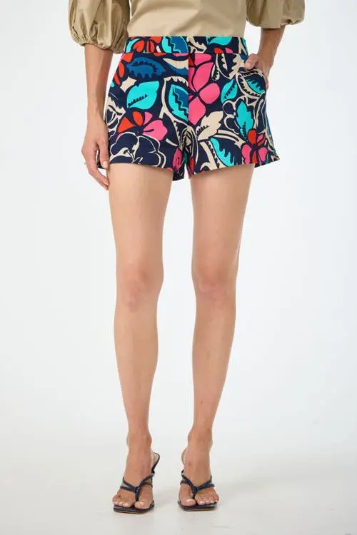 Trina Turk Floral Print Corbin Short - Multi