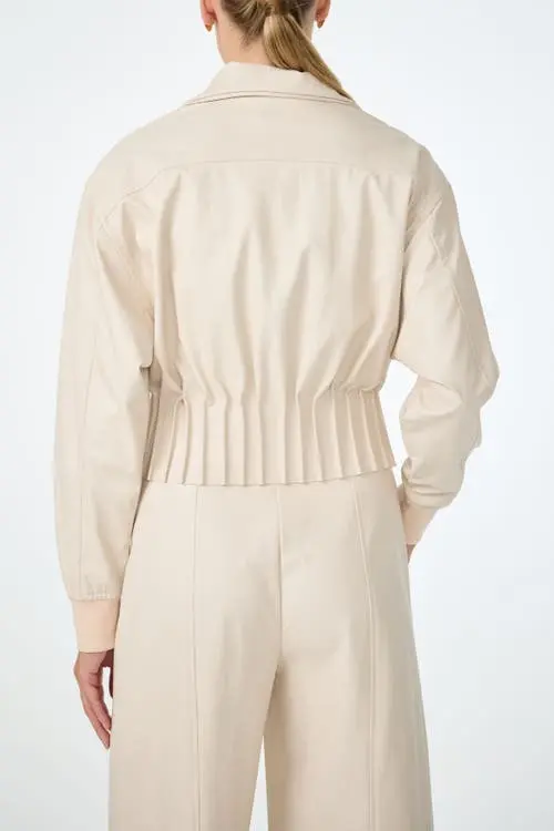 Trina Turk Faux Leather Jacket
