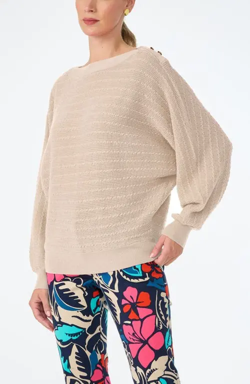 Trina Turk Boatneck Relaxed Sweater