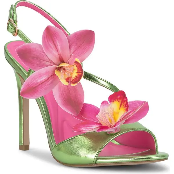 Jessica Simpson Jylia Slingback Sandal - Electric Pea