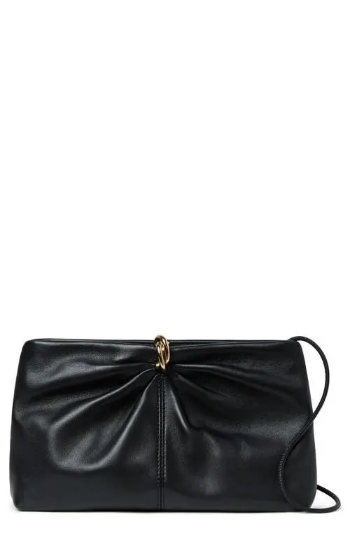 LOEFFLER RANDALL Corrine Leather Shoulder Bag - Black