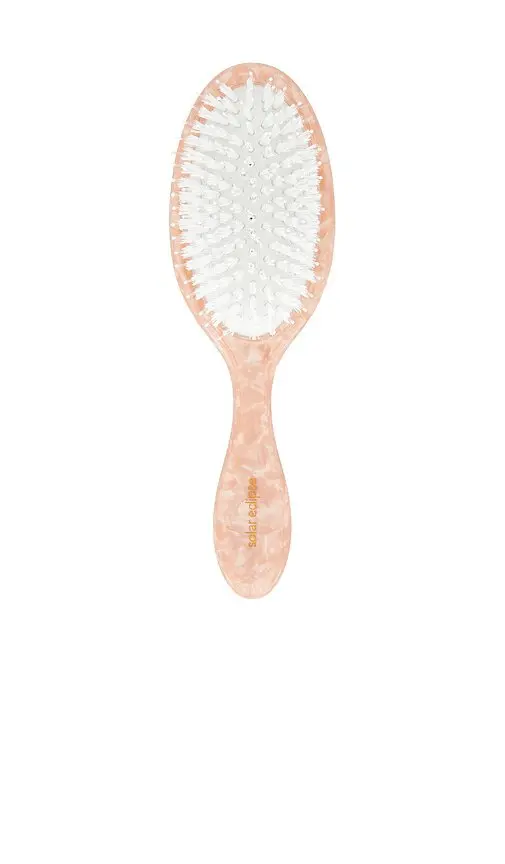 SOLAR ECLIPSE X Hand-painted Los Angeles Collegiate Amazing Hair Day Brush In Pink - N,a