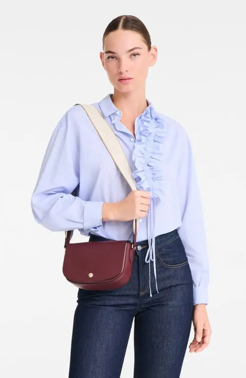 Longchamp Small Leather Crossbody Bag
