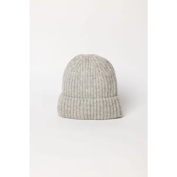 Hat Attack Key Beanie - Heather Grey