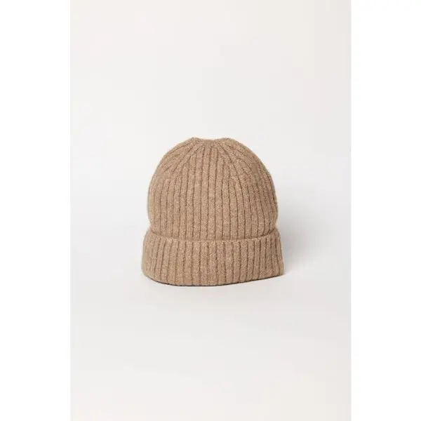 Hat Attack Key Beanie - Tan