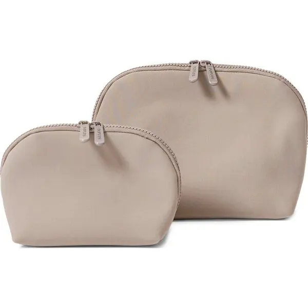 POP UPS BRAND 2-piece Neoprene Pouch Set - Taupe