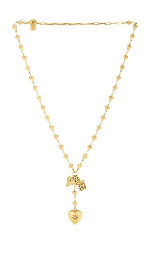 ELIZABETH COLE Shaina Necklace - Gold