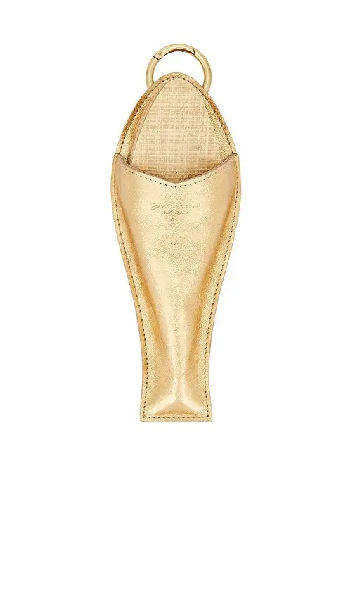 EVA VENTAI Large Palmette Raffia Fan