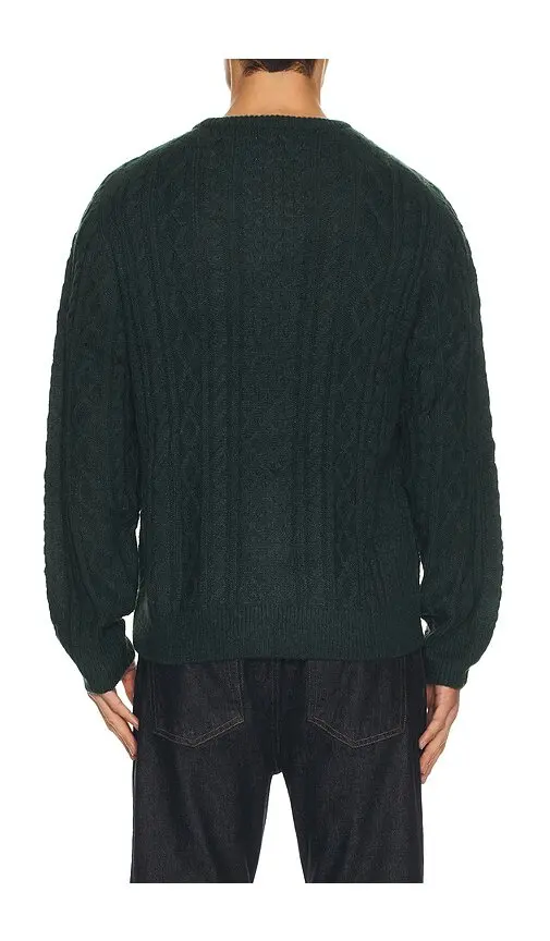 RHYTHM Mohair Fisherman's Knit Sweater