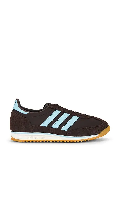 ADIDAS ORIGINALS Sl 72 Og Sneakers - Aurora Coffee  Ice Blue & Off White