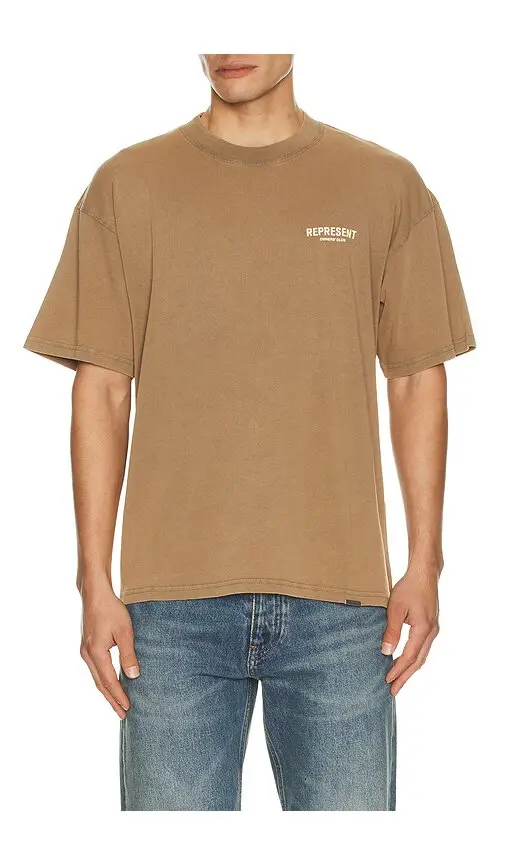 REPRESENT Owners Club Tee In Brown