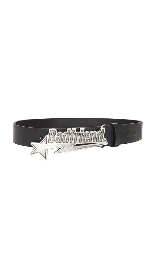 BADFRIEND Star Logo Belt - Black