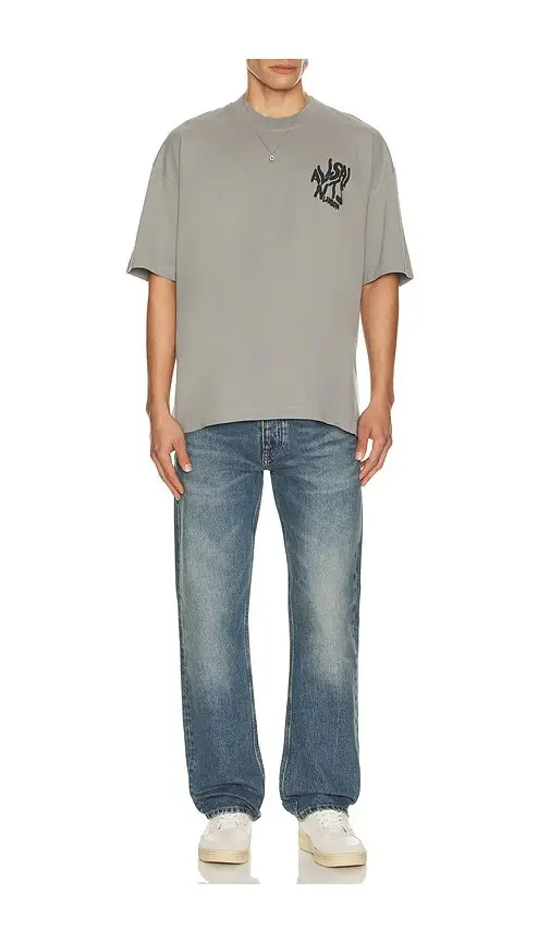 ALLSAINTS Orlando Crew Tee In Grey