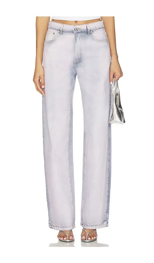 MSGM Light Wash Jean