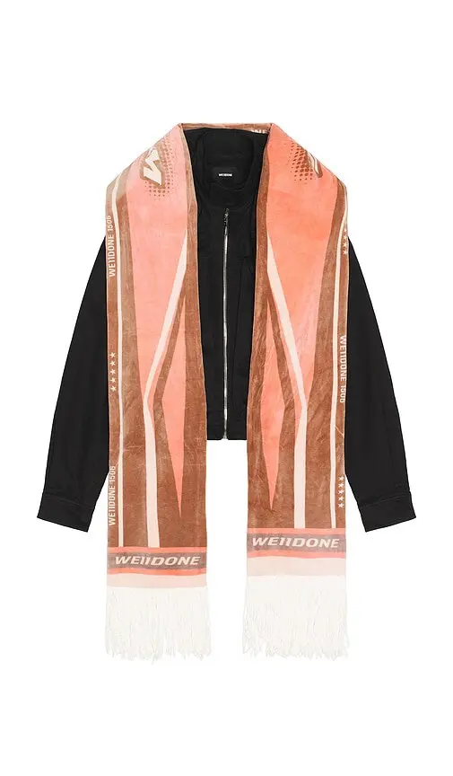 We11Done Sporty Scarf Harrington Jacket
