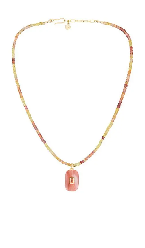 Brinker & Eliza November Necklace - Yellow Sapphire Multi