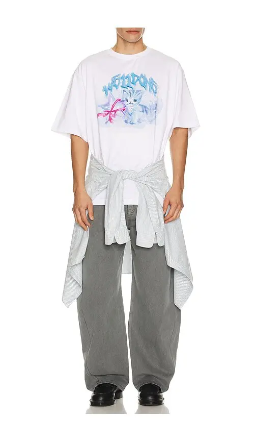 We11Done Watercolor Monster T-shirt