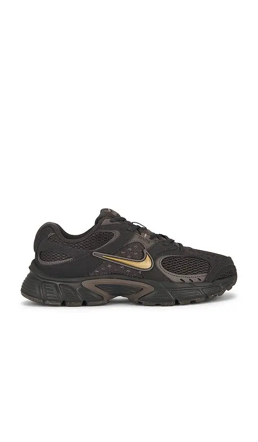 Nike V5 Runner Sneakers - Medium Ash  Metallic Gold & Cave Stone