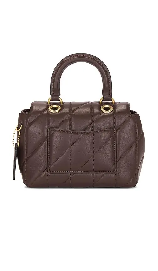 COACH Quilted Tabby Top Handle Bag