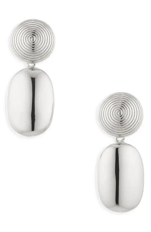 Lié Studio The Carla Drop Earrings - Silver