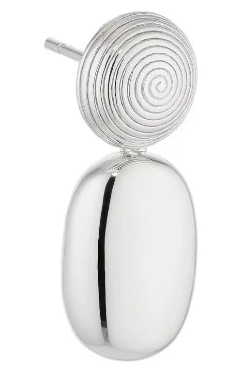 Lié Studio The Carla Drop Earrings - Silver