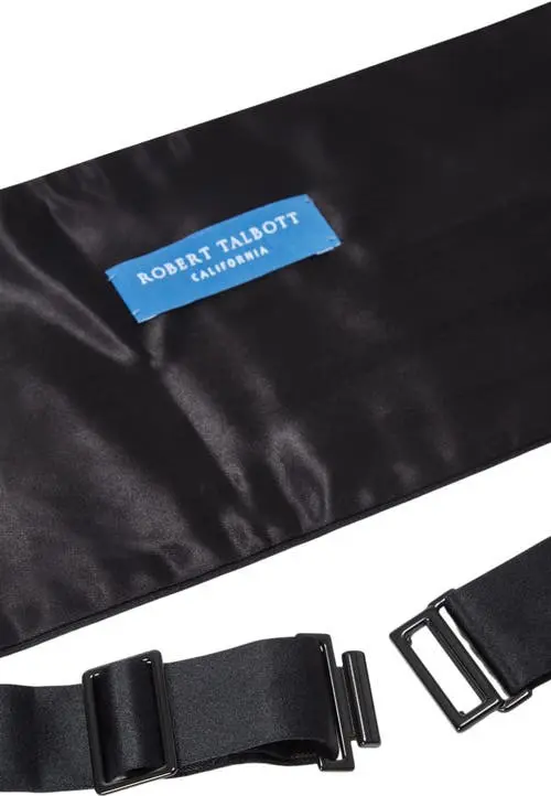 Robert Talbott Baldwin Satin Cummerbund