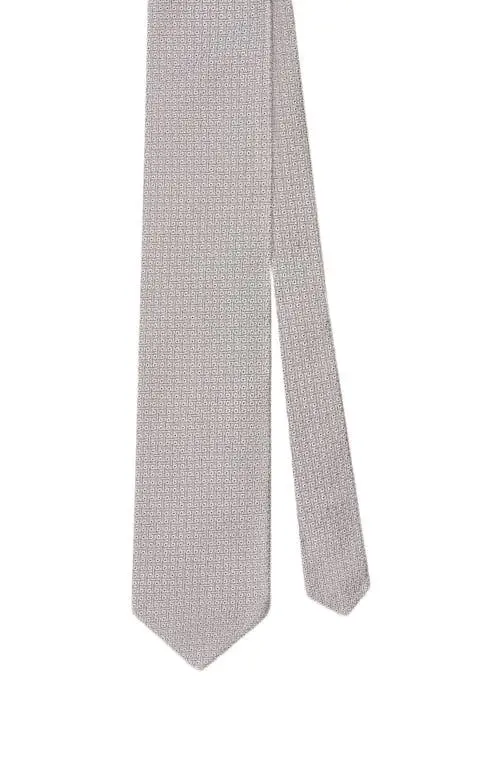 Robert Talbott Ceremonial Weave Necktie - Black