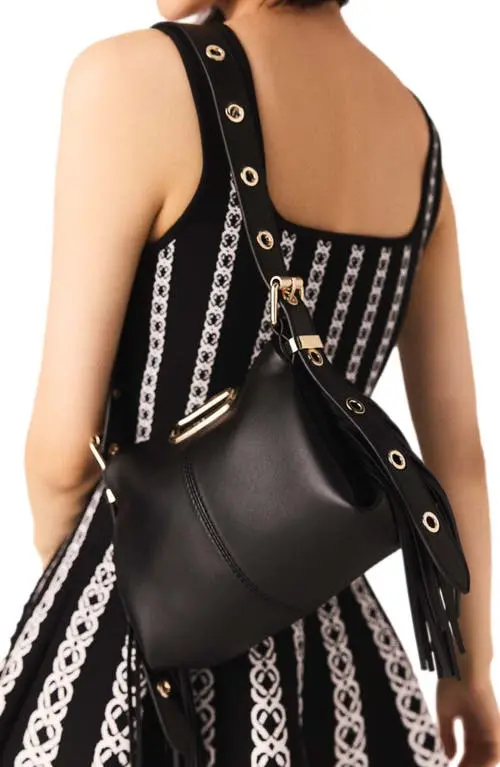 Maje Miss M Mini Bag With Gold-tone Handles