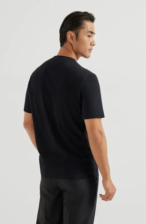 Brunello Cucinelli Jersey T-shirt - Black