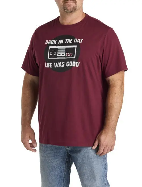 LIFE IS GOOD Big & Tall Back In The Day Graphic Tee