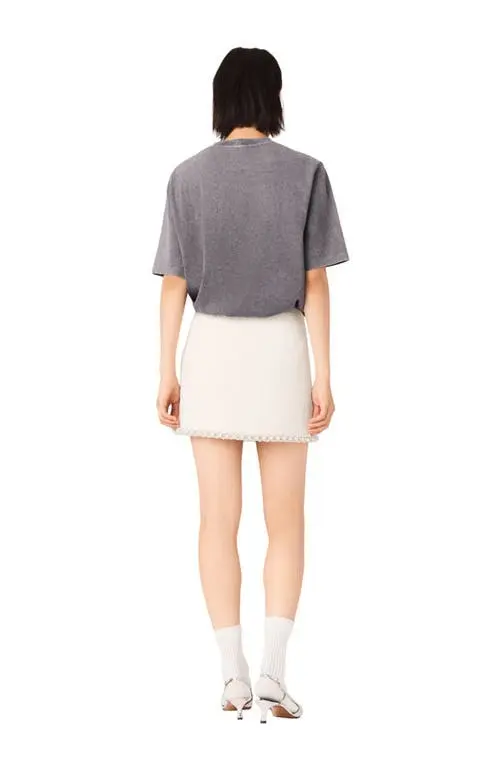 Maje Horse Print Cotton T-shirt