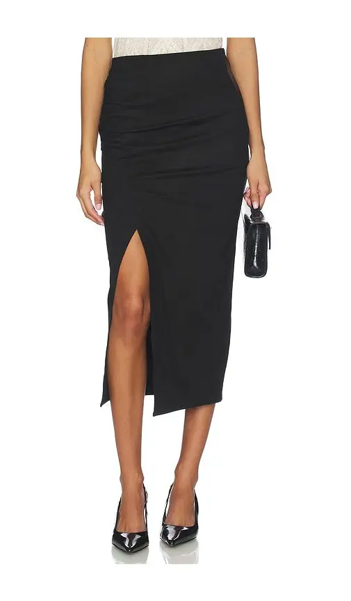 Heartloom Sampaio Wrap Skirt - Black