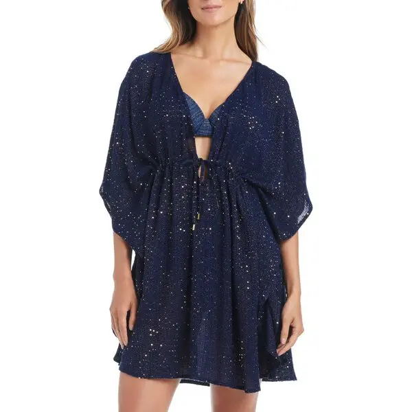 ROD BEATTIE Sequin Embellished Cover-up - Midnight