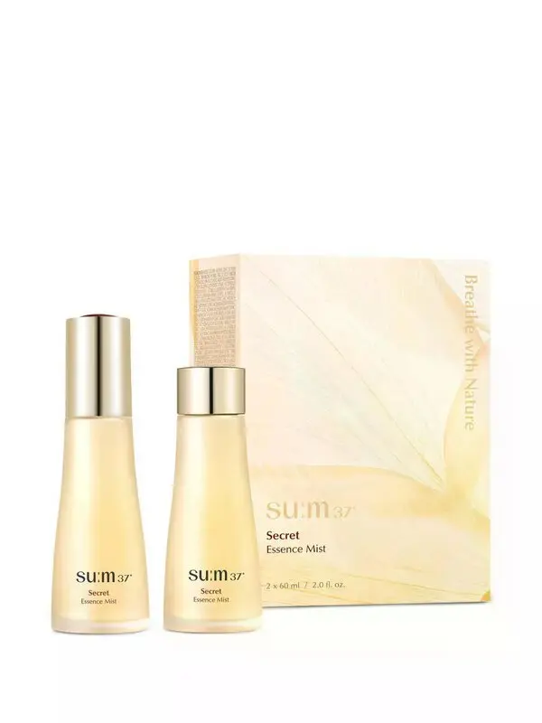 SUM37 Secret Essence Mist + Refill - Neutrals/gold