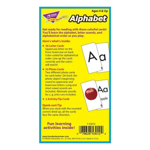 TREND ENTERPRISES Alphabet Skill Drill Flash Cards