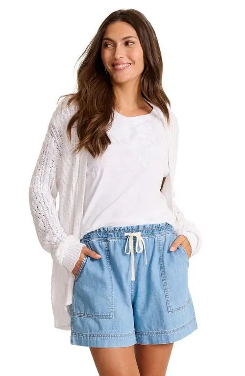 Tommy Bahama Lightweight Denim Drawstring Shorts